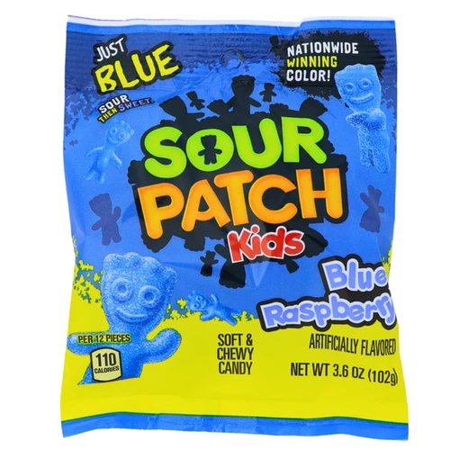 Sour Patch Kids Blue Raspberry (102g) | The Candy Co.