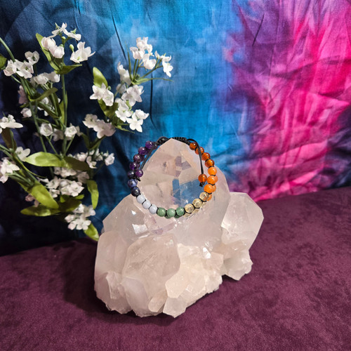 Chakra Double Strand Adjustable Bracelet | My Site