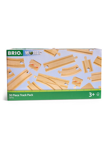 BRIO Tracks - 50 Piece Track Pack | NSW Rail Museum