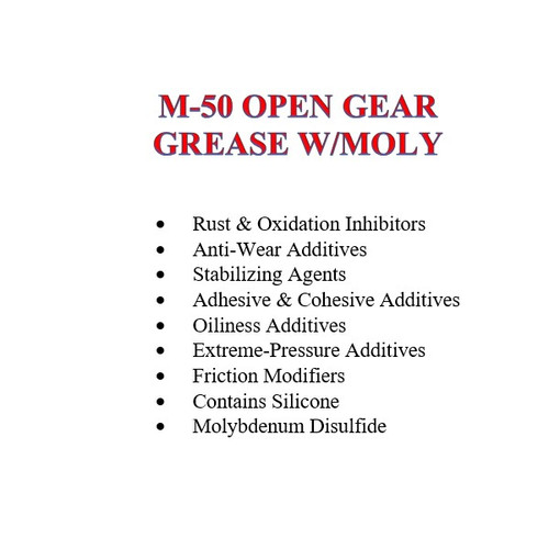 M-50 Open Gear Grease with Molly | Baton Rouge Industries