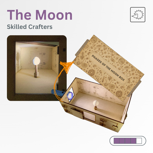 Moon Phases S.T.E.A.M Project | Little Crafters