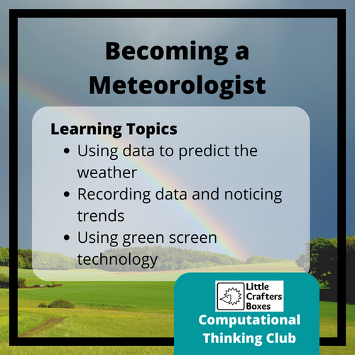 Green screen and how to be a meteorologist | Little Crafters