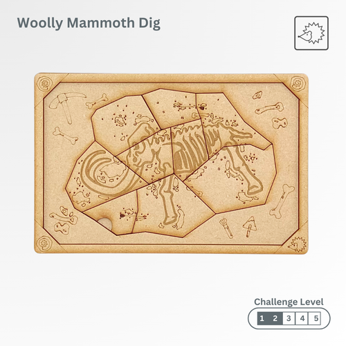 Woolly Mammoth Dig | Little Crafters