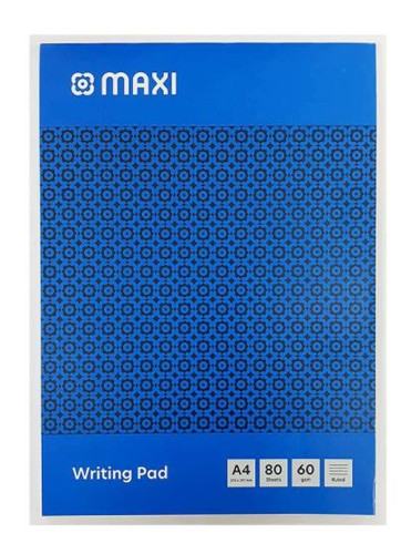 Maxi A4 Writing Pad 80 Sheets | Onlinedeliveryuae