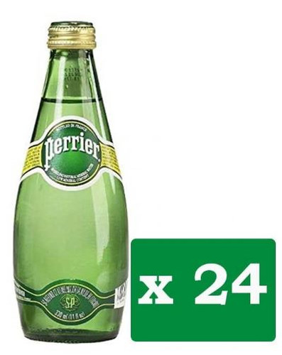 Perrier Natural Mineral Water 330ml Pack of 24 | Onlinedeliveryuae