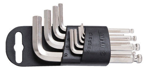 Unior Set of Ball-End Hex Wrenches on Plastic Clip | Brompton Malaysia