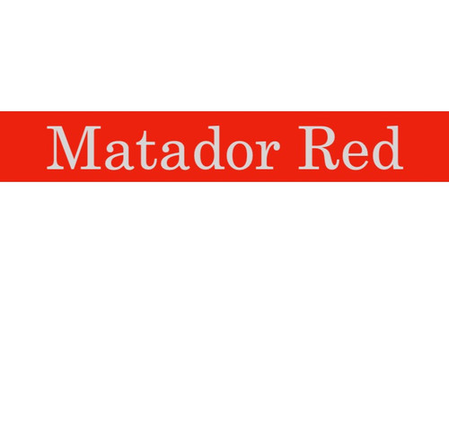 RetroLine '59 - Standard Model - Matador Red | Old Sailor Guitarwor