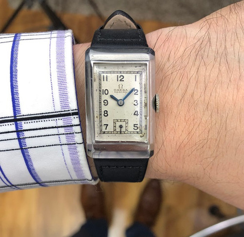 1935 OMEGA RECTANGULAR WATCH | Omega Enthusiast