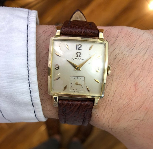 1954 OMEGA SQUARE DRESS WATCH | Omega Enthusiast