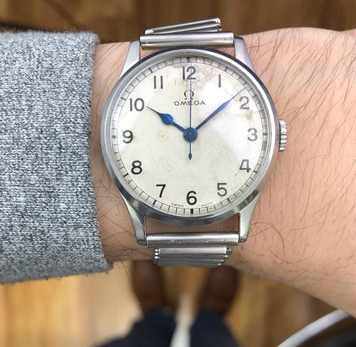 1943 OMEGA MILITARY-STYLE WATCH | Omega Enthusiast