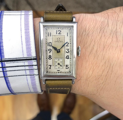 1936 OMEGA RECTANGULAR WATCH | Omega Enthusiast