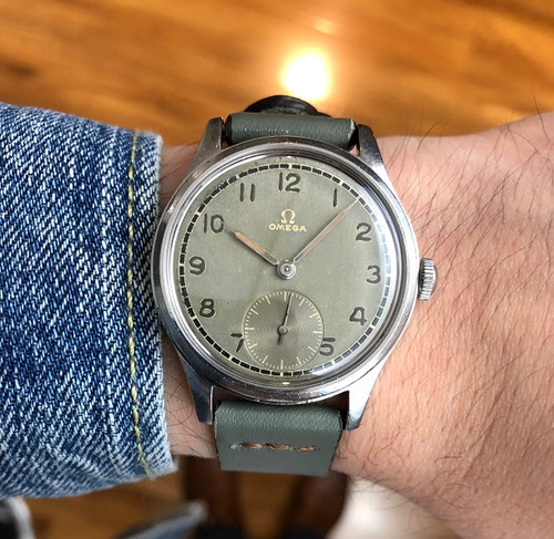 1946 OMEGA MILITARY STYLE WATCH | Omega Enthusiast