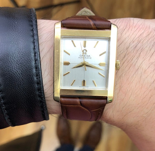 1959 OMEGA "TANK" AUTOMATIC WATCH | Omega Enthusiast