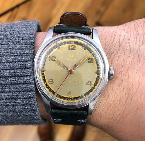 1945 OMEGA MILITARY-STYLE WATCH | Omega Enthusiast