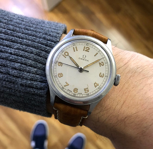 1944 OMEGA MILITARY STYLE WATCH | Omega Enthusiast