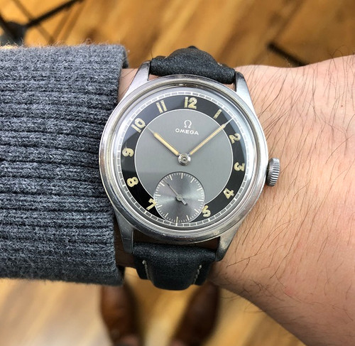 1945 OMEGA MILITARY-STYLE WATCH | Omega Enthusiast
