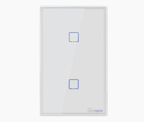 Sonoff Smart WiFi & RF Light Switch White T2 2CH | ironside-technology