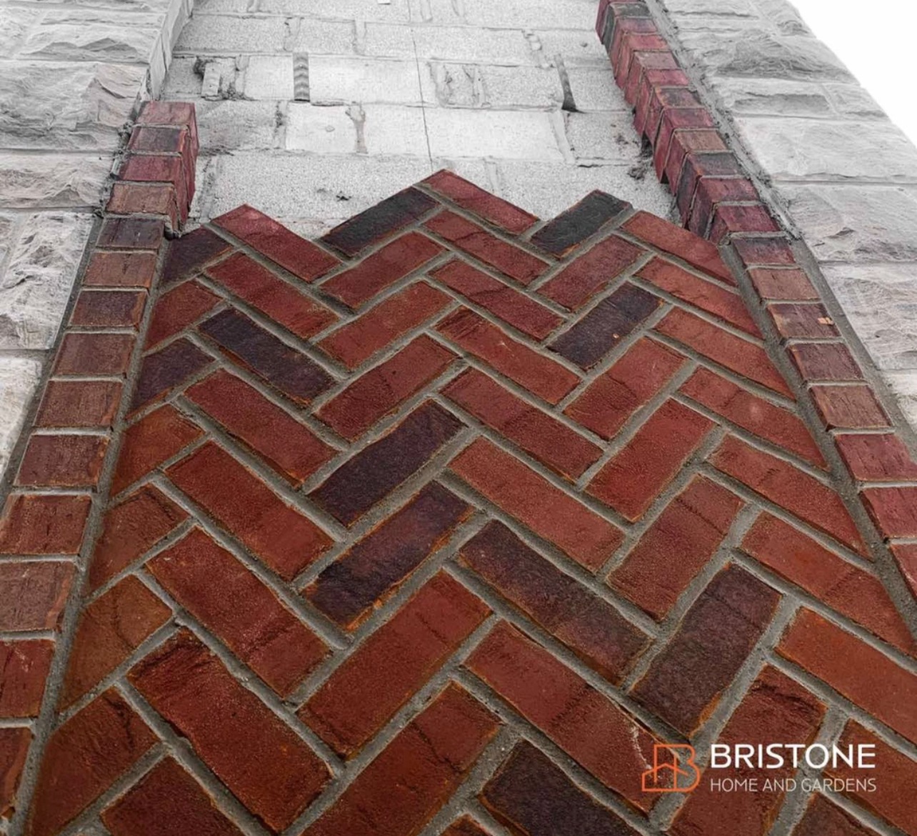 How to make a herringbone pattern with bricks? | Blog Bristone Home and ...