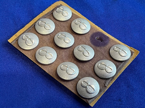 WW2 German Company Buttons on card (G467) | sabremilitaria