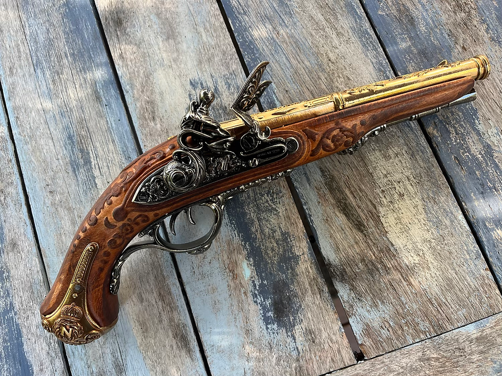 Napoleon Double Barrel Flintlock | sabremilitaria