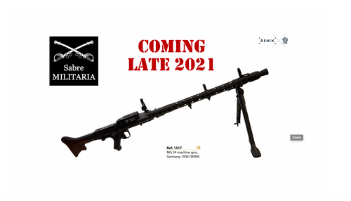 MG34 Machine Gun Replica (Nov/Dec 2021) / Add your name To 'Wish List ...