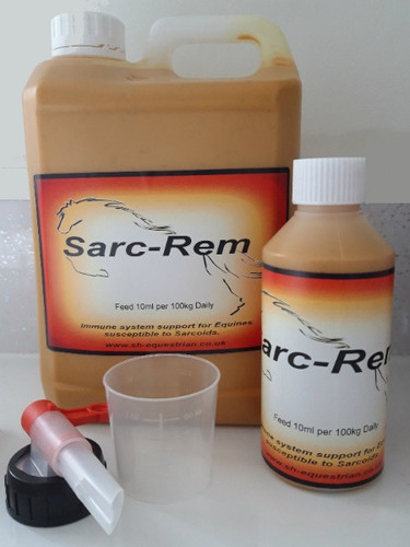Sarc-Rem feed supplement and Sarc-Rem Topical | SH-Equestrian