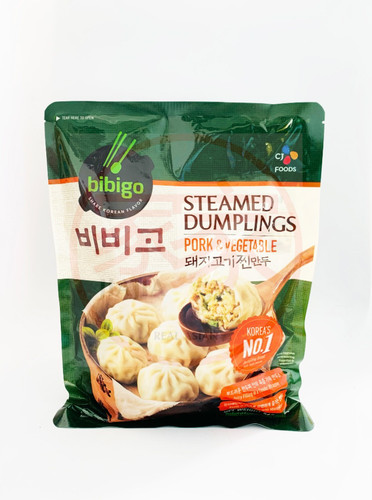 Bibigo Steamed Dumplings Pork & Vegetable (600g) | Jia Jia Market