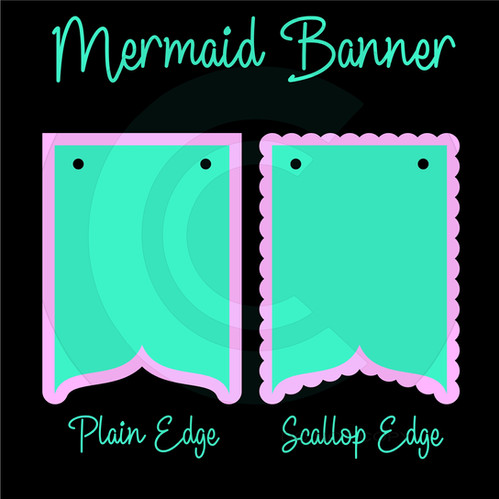 Mermaid - A4 -Banner Style | Clarke Craft Supplie