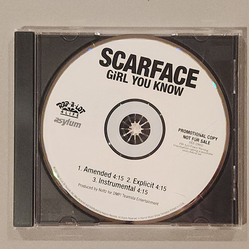 Scarface - GIRL YOU KNOW | Mr Records USA