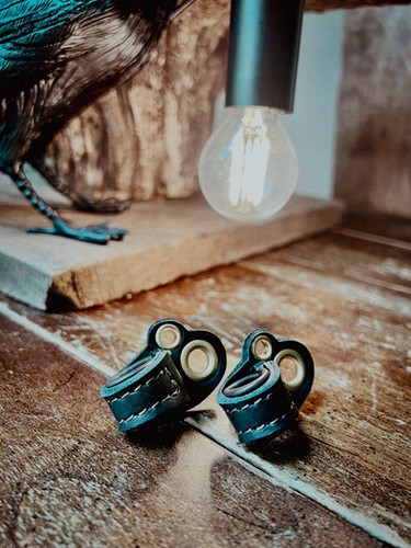 A Clarke Falconry Anklets with Additional Eyelet | Mt St Falconry