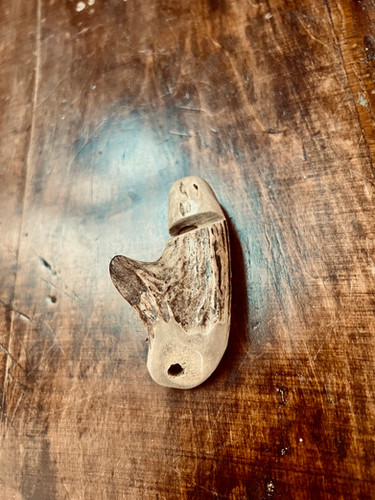 Deer Antler Whistle and Lanyard | Mt St Falconry