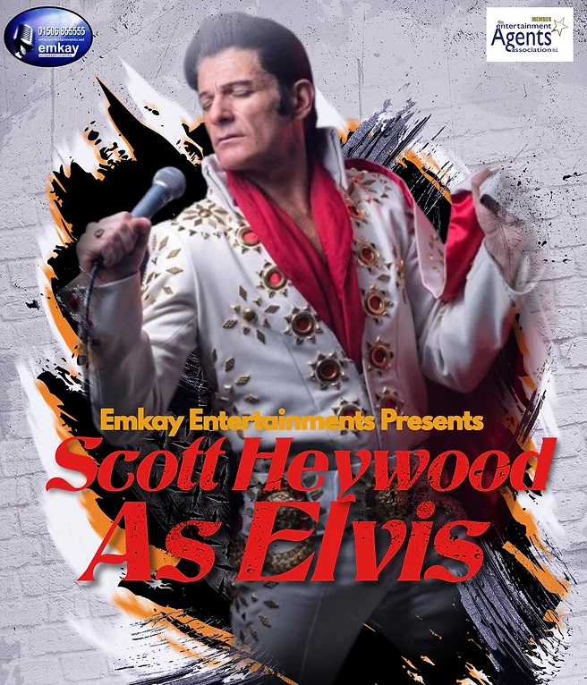 Hire Elvis Presley Tribute | Scott Heywood | Emkay Entertainments ...