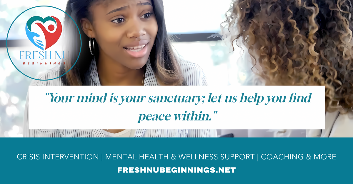 Home | Fresh Nu Beginnings Mental Health Support