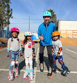 THE SKATESIDE Skateboard & Roller Skate Lessons - Los Angeles County