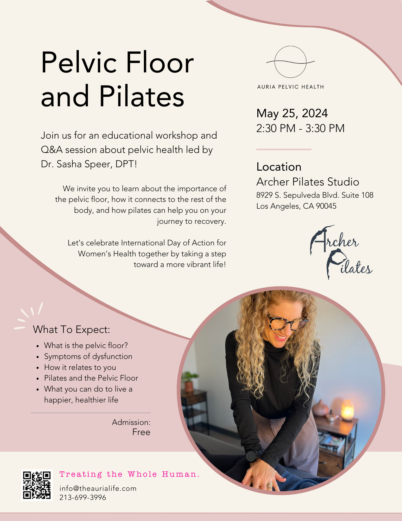 Join Us for an Empowering Pelvic Floor and Pilates Workshop!