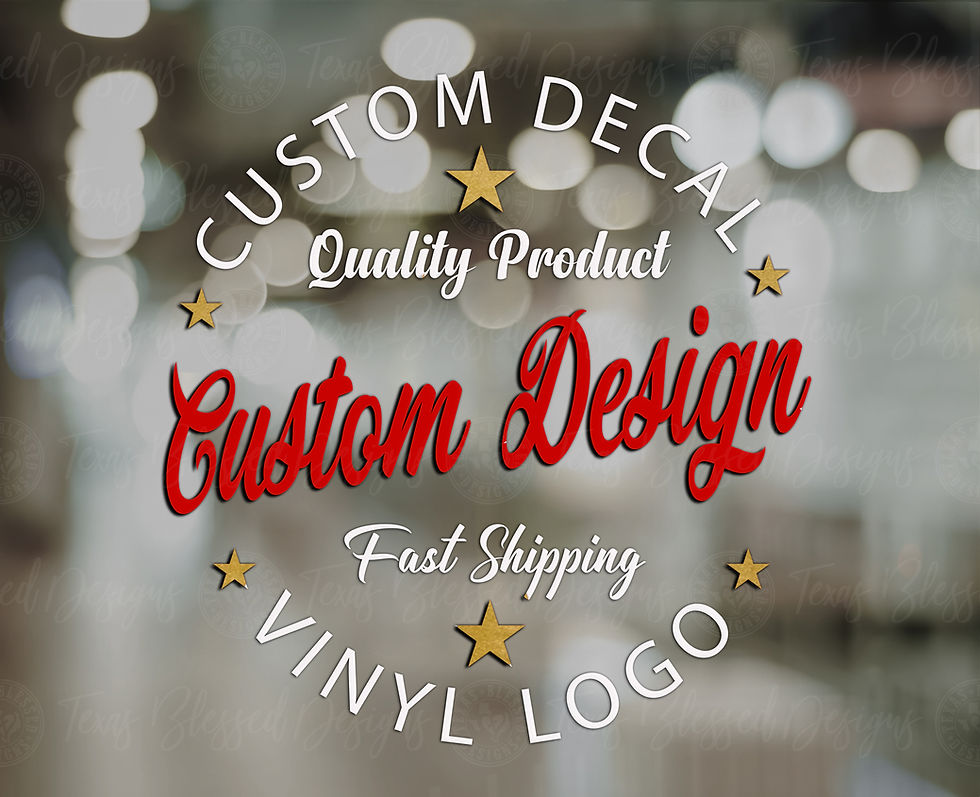 Texas Blessed Designs | online custom design product gift store
