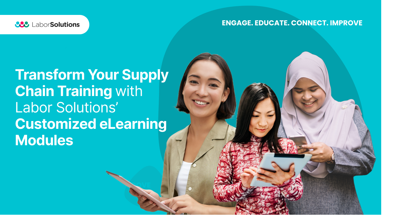Transform Your Supply Chain Training with Labor Solutions Customized eLearning Modules | Labor ...