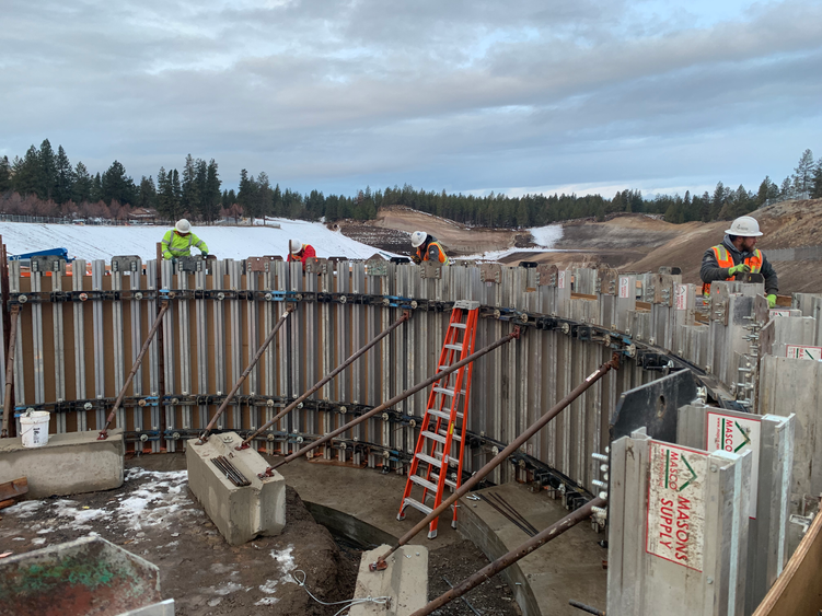 Concrete Structures | Cascade Civil Corp Bend, Oregon