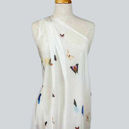 Papillon – Printed Silk Chiffon | Fabulous Fabrics