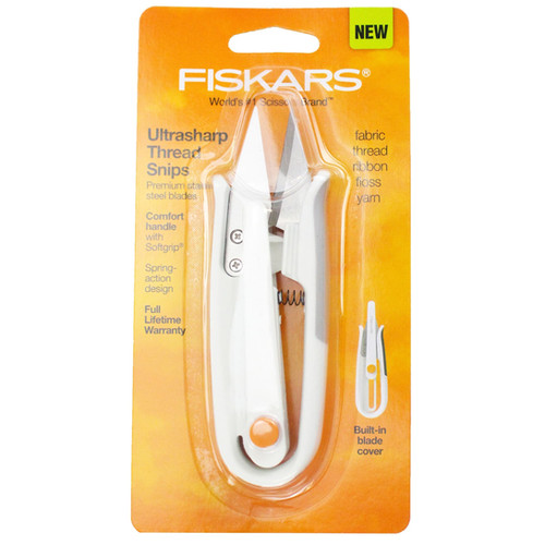 Fiskars Ultrasharp Thread Snips 5" | Fabulous Fabrics