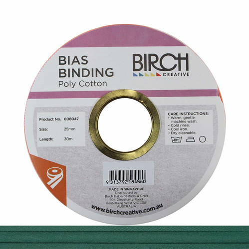 25mm Bias Binding - Bottle | Fabulous Fabrics