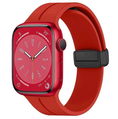 Red Magnetic Buckle Sport Band | iBands Morocco