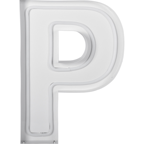 LED MARQUEE LETTER "P" | Blueprint Studios Event Rentals