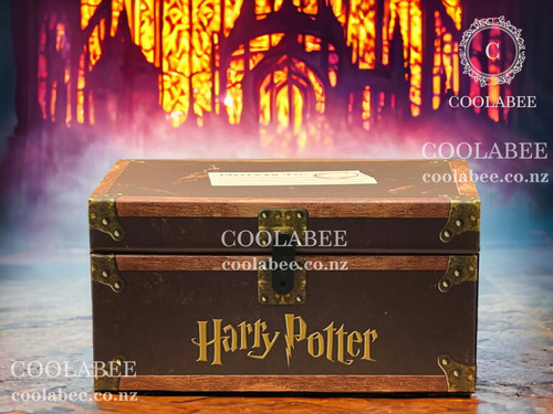Harry Potter Hardcover Book Box Set in Hogwarts Trunk Edition 7 Books ...