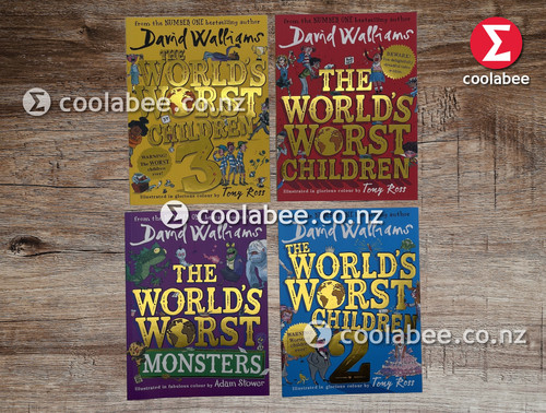 David Walliams World's Worst 7 Books Collection Set | Coolabee Online