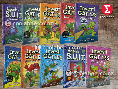 InvestiGators Collection 10 Books Full Colour Hardback | Coolabee Online