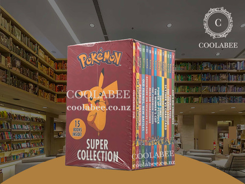 Pokemon Super Collection Series Books 1-15 Box Set | Coolabee Online