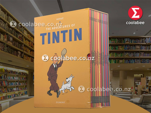 Limited Time Offer! Tintin Paperback Boxed Book Set 23 Titles ...