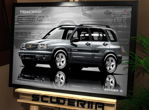 QUADRO DECORATIVO CHEVROLET TRACKER 2.0 4X4 4P - PERSPECTIVE ...