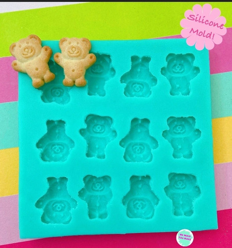 Value tiny teddy silicone mould | Me Mold You Make